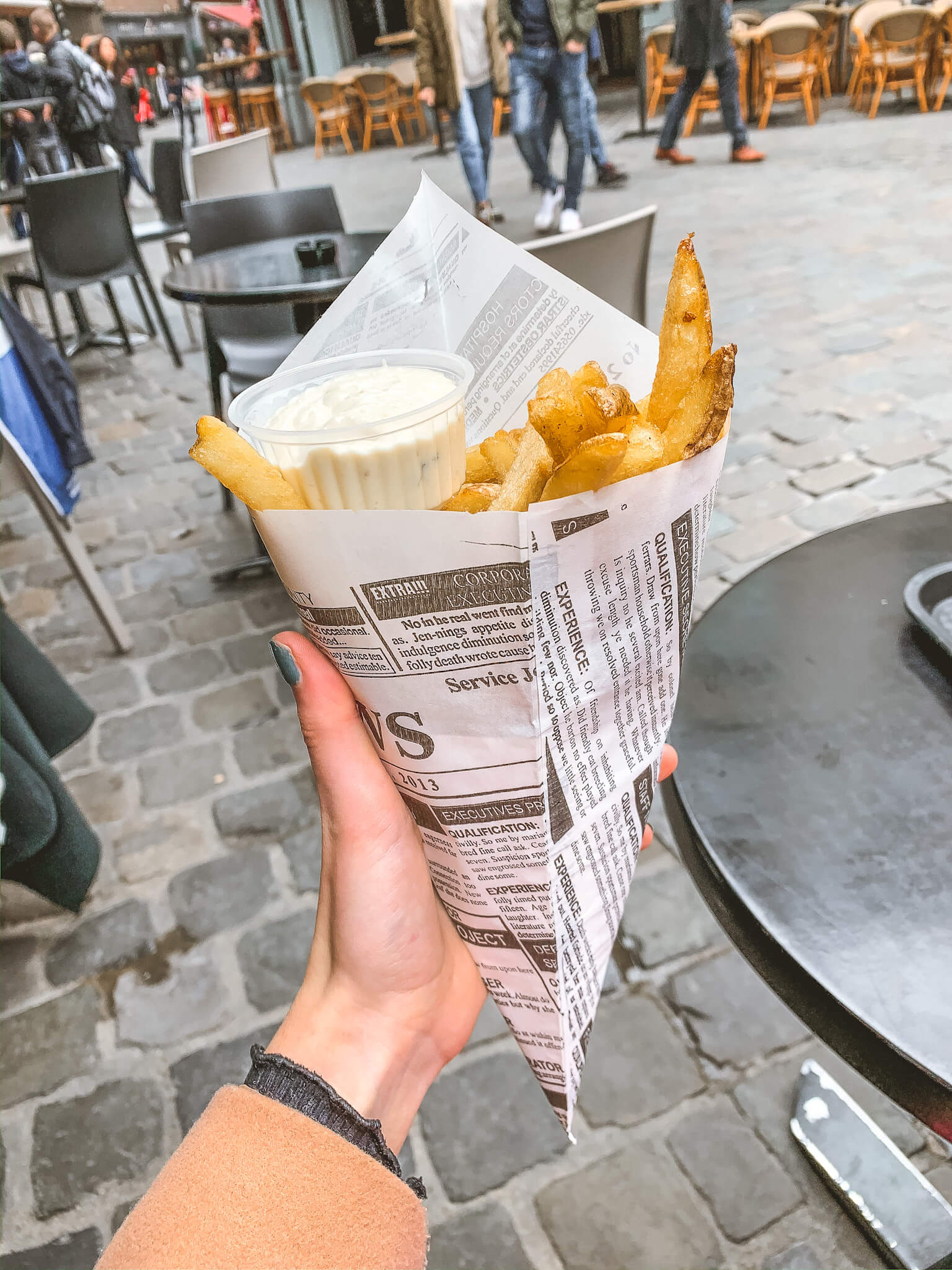 Where To Get The Best Fries in Brussels - Kirstie Will Travel